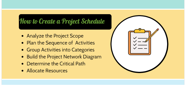 Project Schedule and Baseline Schedule