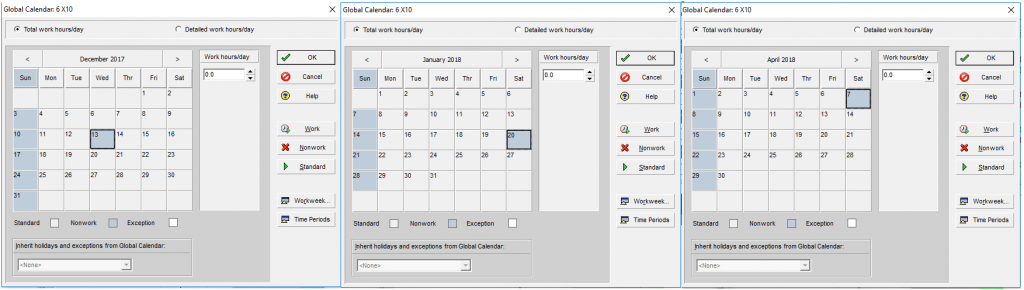 Primavera P6 Calendars - Creating and Assigning