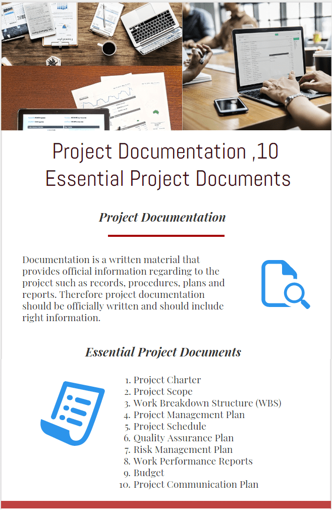 Project Documentation 10 Key Project Documents Projectcubicle