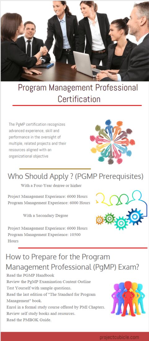 Program Management Professional Certification PGMP