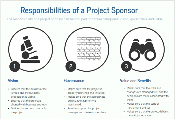 Project Sponsor Definition, Role and Responsibilities