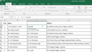 What is the shortcut key for the Change case in Excel?