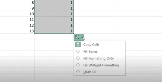 What Is AutoFill in Excel? - projectcubicle