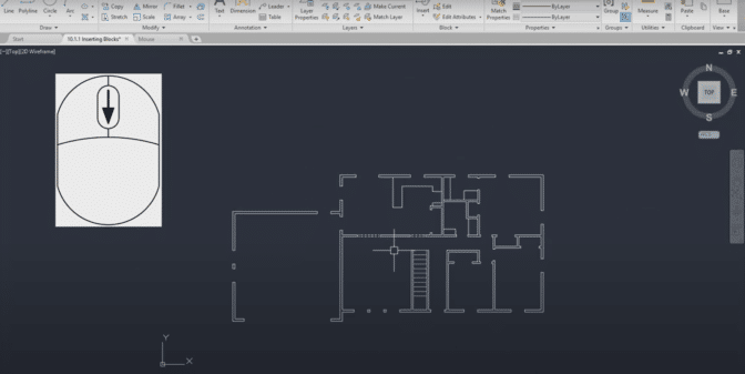 AutoCAD tutorial for beginners 2023 - 30 Minutes All Features!