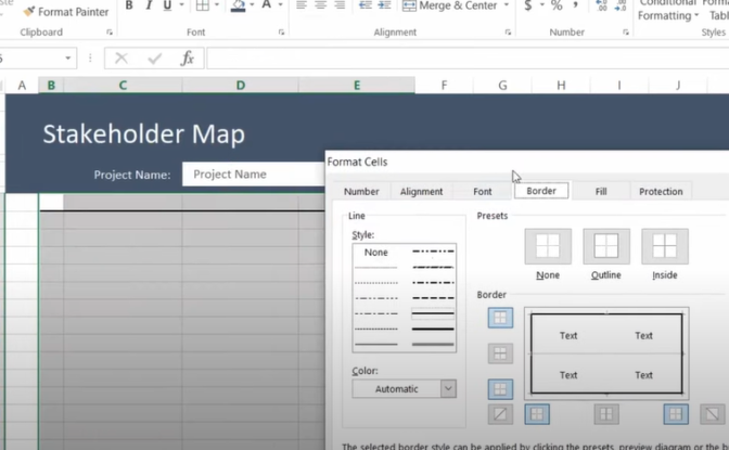 How To Make A Stakeholder Map In Excel 6 Stakeholder Map Templates